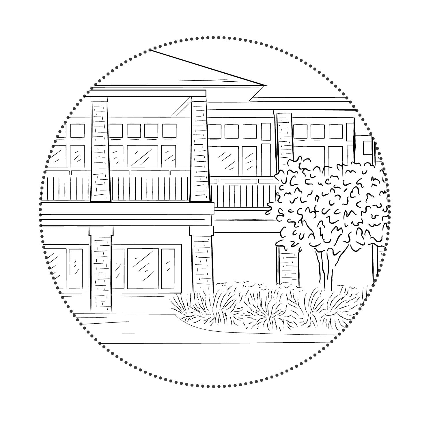 Golf Club Sketch