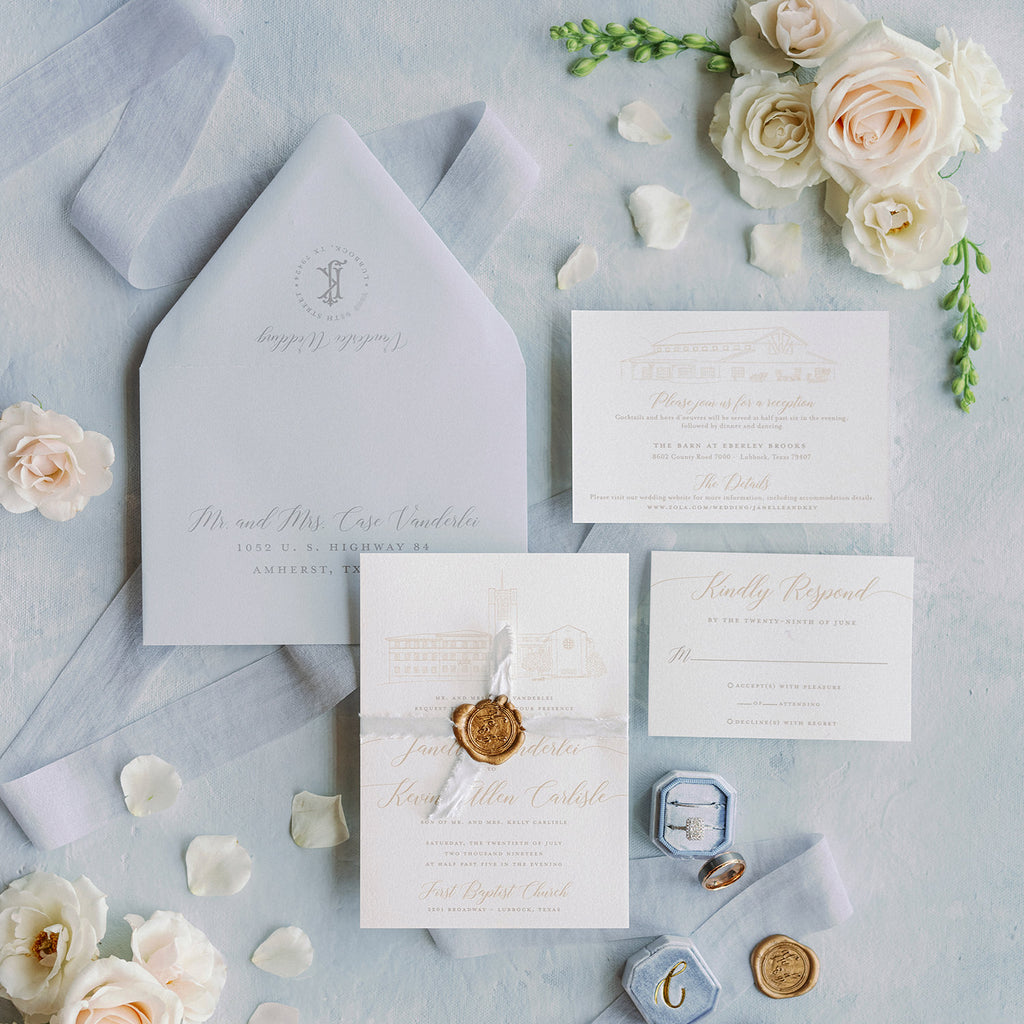 Texas Wedding Invitations